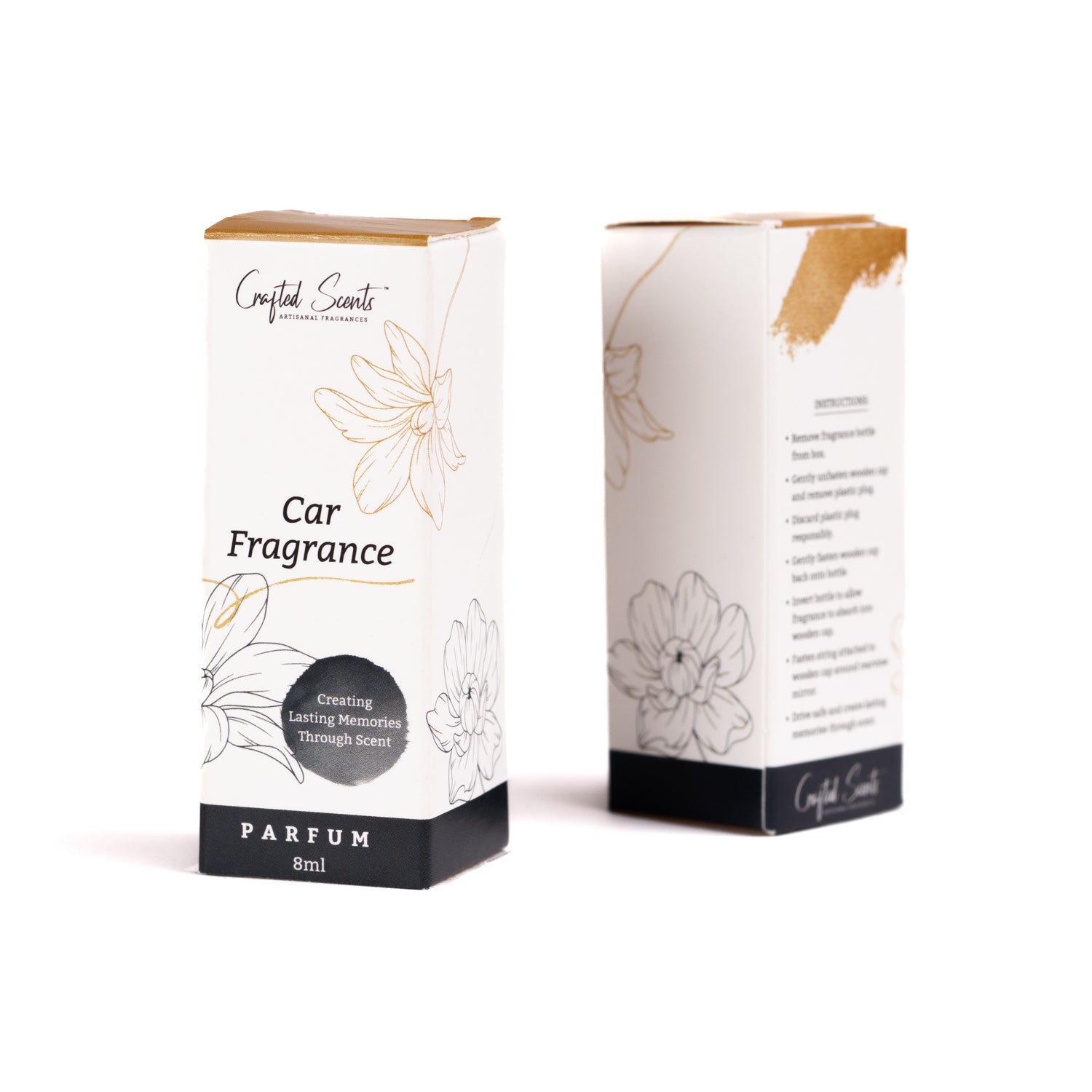 8ml Luxury Car Fragrances (MOQ - 20) – Crafted Scents Agents